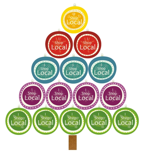 I Shop Local 2011 Tree – Whimsical Publishing & Illustration